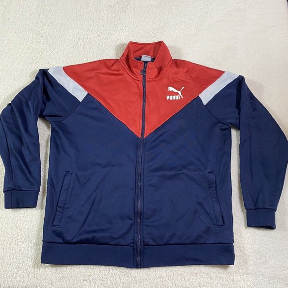 Puma | Jackets & Coats | Puma Track Jacket Full Zip Mens Mcs 87 ...